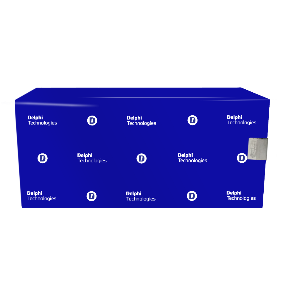 Delphi packaging - wallpaper print - Delphi Technologies