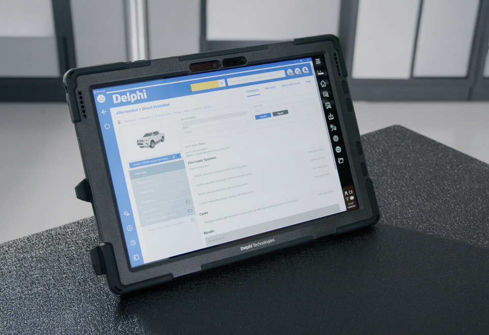 Uso de Direct Evolution en DS Hub para soporte técnico - Delphi Technologies